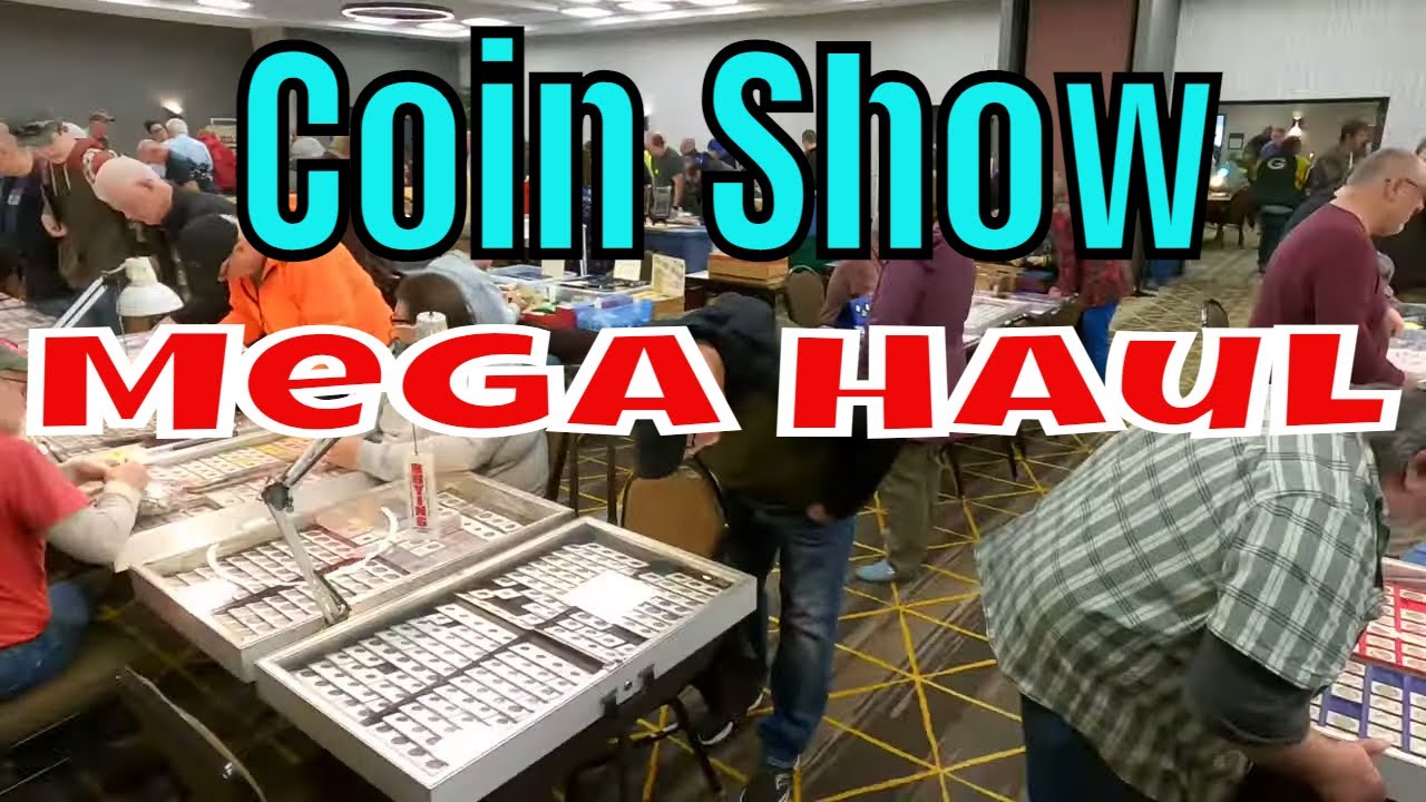 Coin Show Mega-Haul 2023 || Wisconsin Valley Coin Club Show || Silver ...