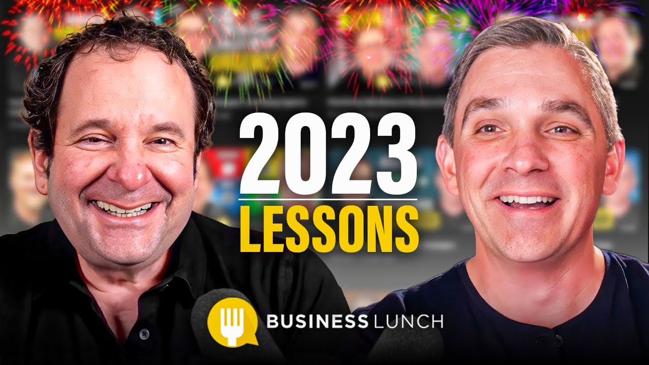 2023 Lessons Learned and Goals for 2024 - YouTube