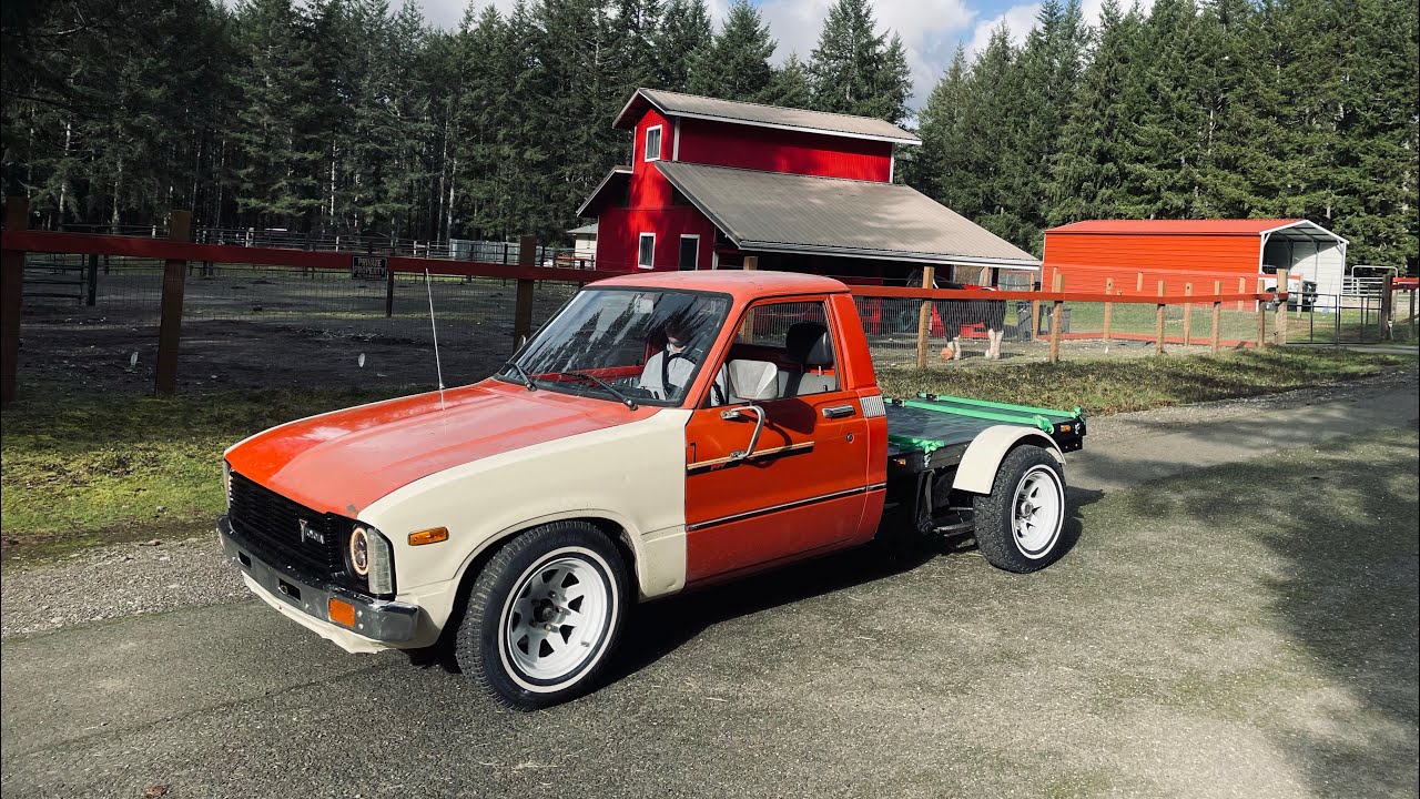 Custom Toyota Pick up Complete Flat Bed Build - YouTube