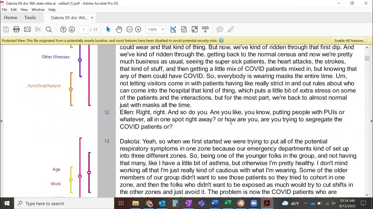 How to save coded transcripts as PDF: MAXQDA - YouTube