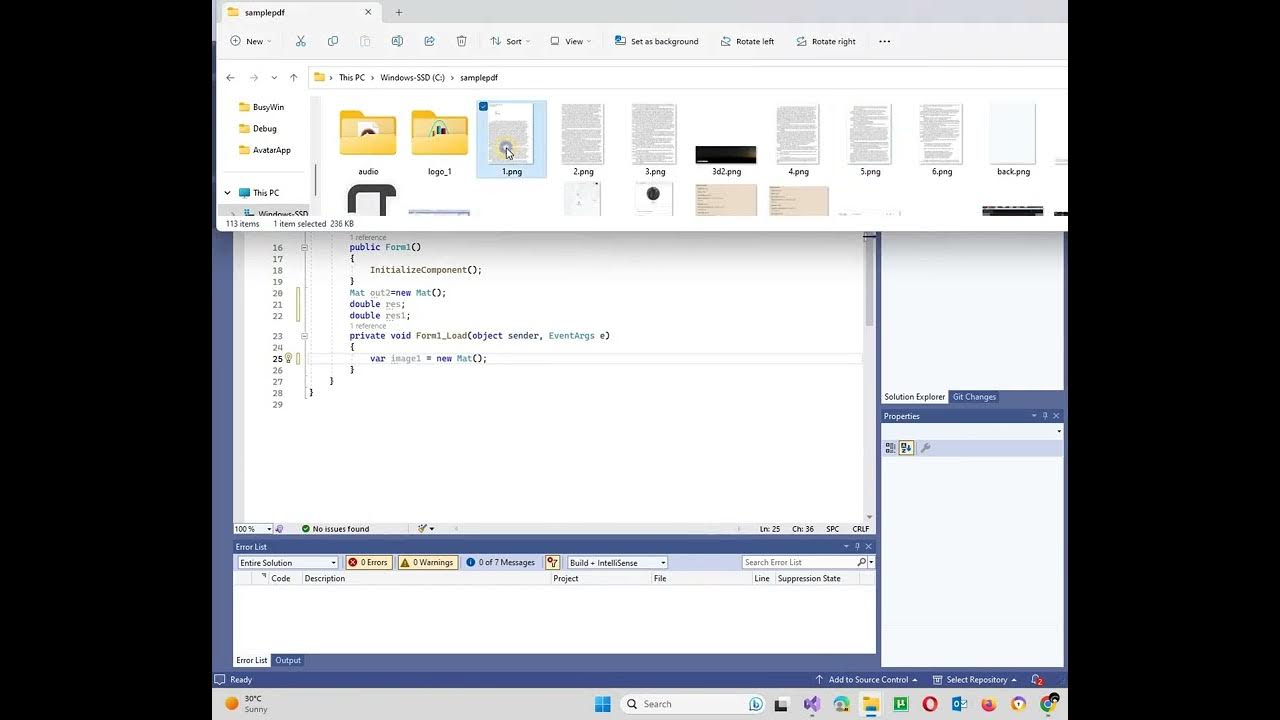 How to compare two images using OpenCV C# - YouTube