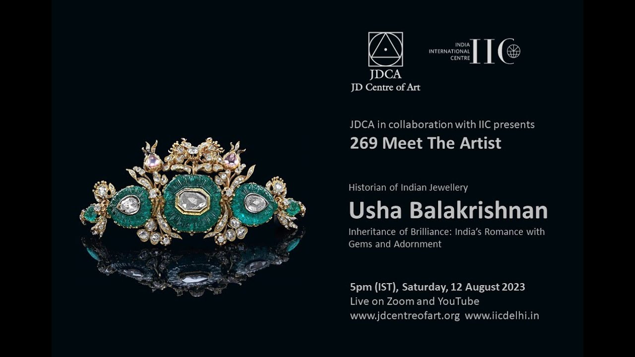 JD Centre of Art & IIC: 269th Meet the Artist Programme by Usha ...