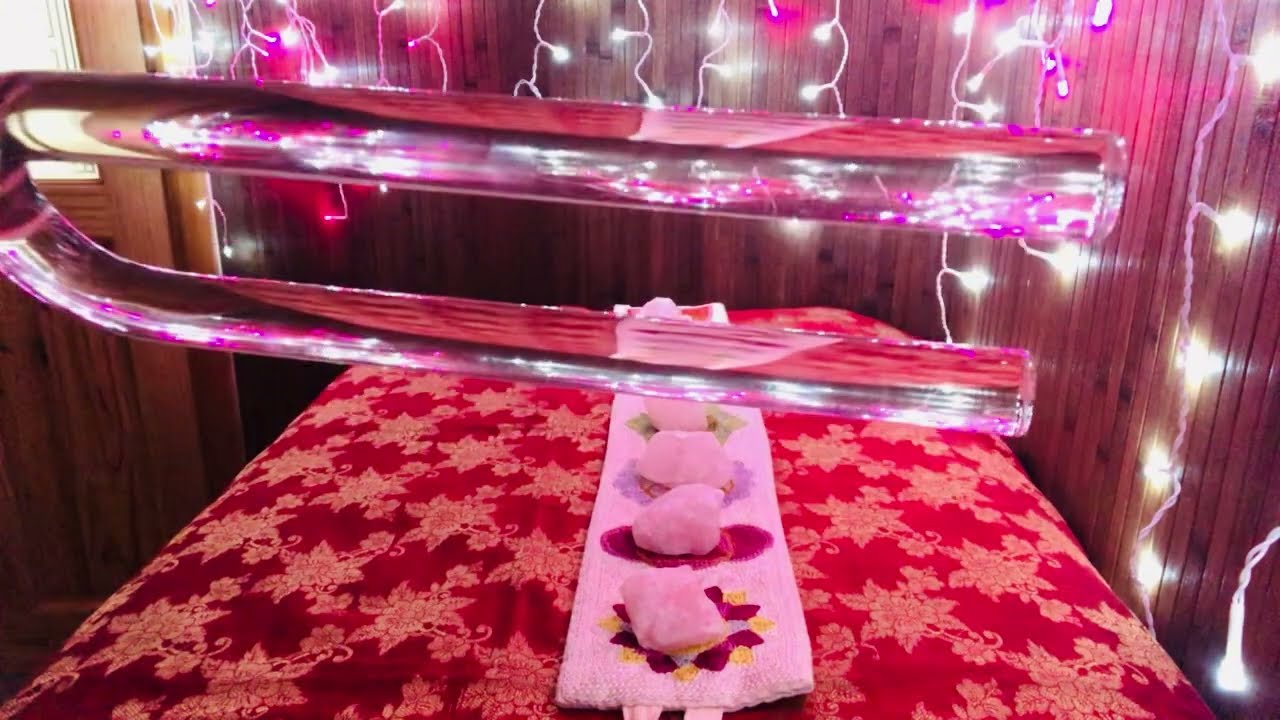 Angelic Reiki Rose Quartz Tuning Fork Couch Healing ASMR - YouTube