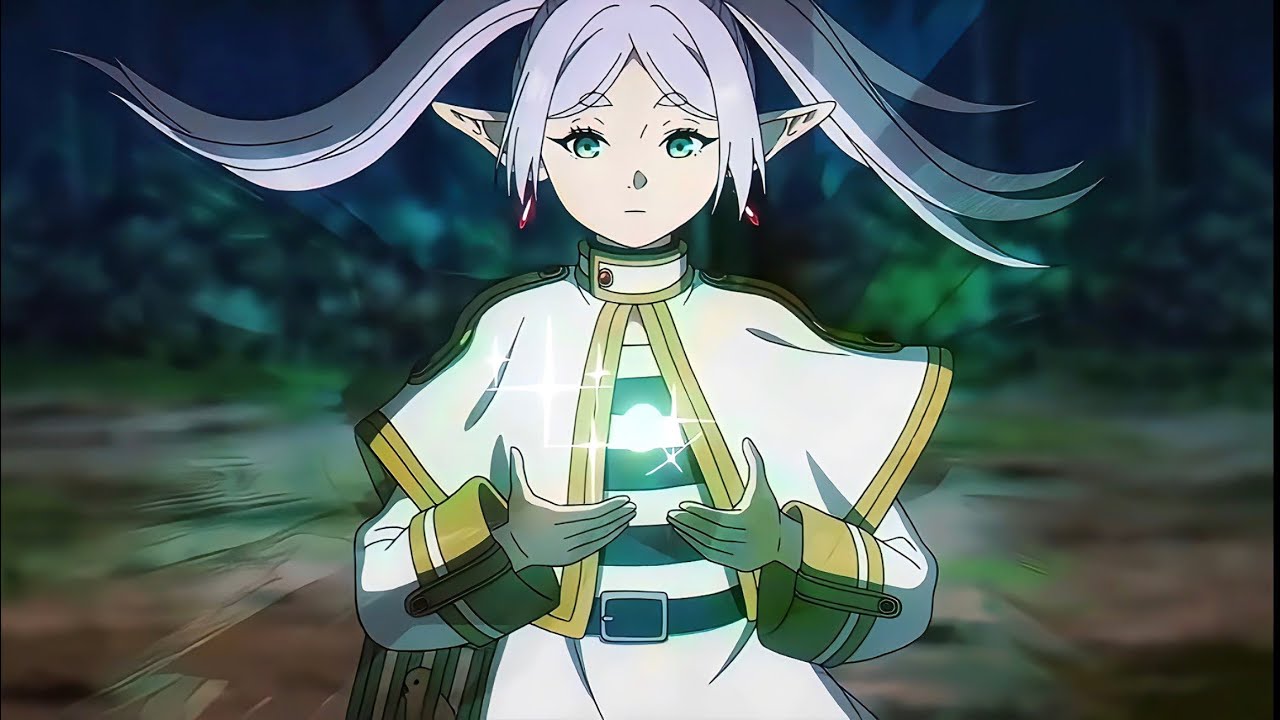 Frieren Destroys The Barrier | Full Fight | 4k 60Fps {Edit} Episode 21 ...