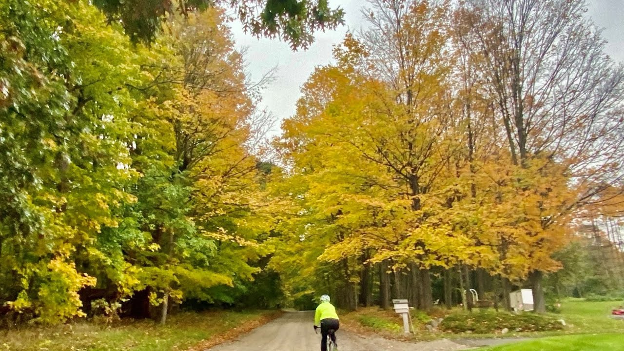 Fall color ride, Hartland,MI - YouTube