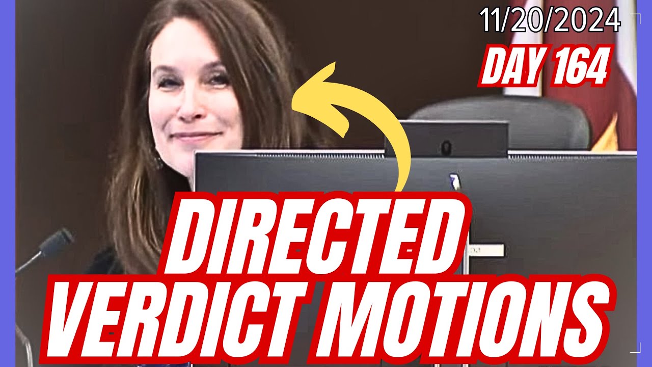 YSL Trial Day 164 - Motion for Directed Verdict & Jury Charge ...