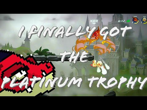 Getting the Platinum trophy in Brawlhalla| Brawlhalla Gameplay - YouTube