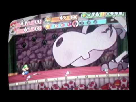 paper mario the thousand year door bonetail battle - YouTube