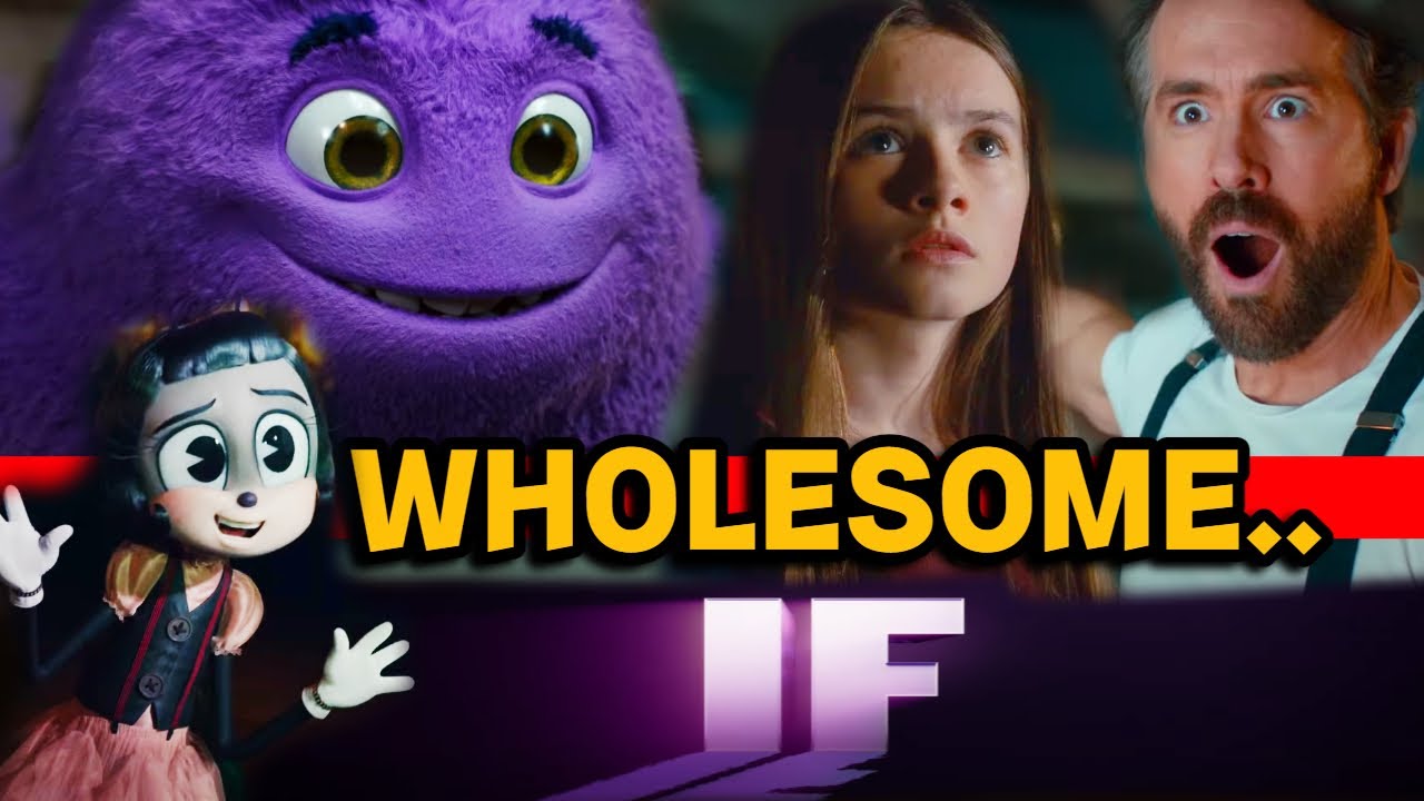 IF official teaser trailer REVIEW | Ryan Reynolds | John Krasinski ...