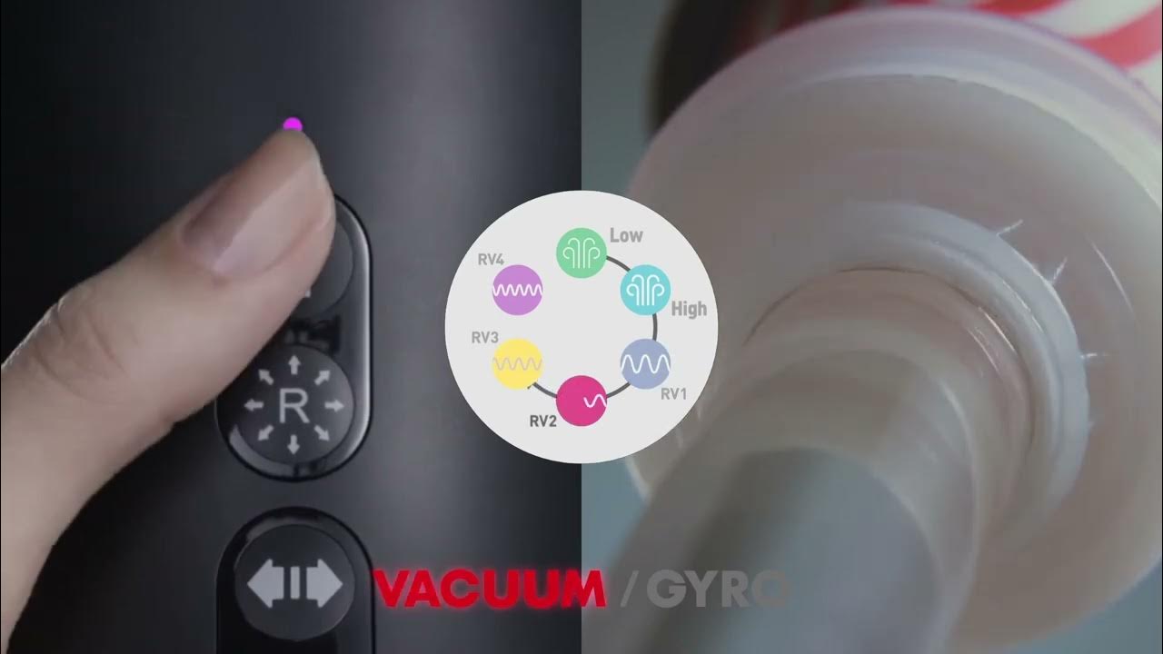 Набор Tenga Vacuum Gyro Roller: Мастурбатор и устройство для вращения и ...