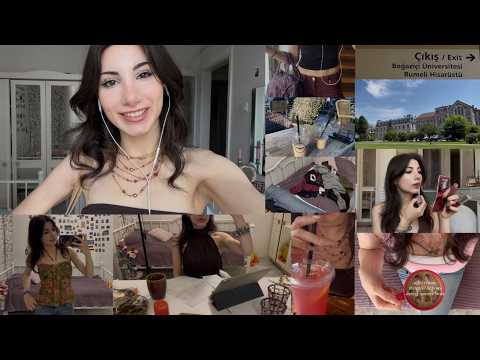 boğaziçi final haftası vlog | bol sohbet ve geç gelen stresle benimle bir hafta