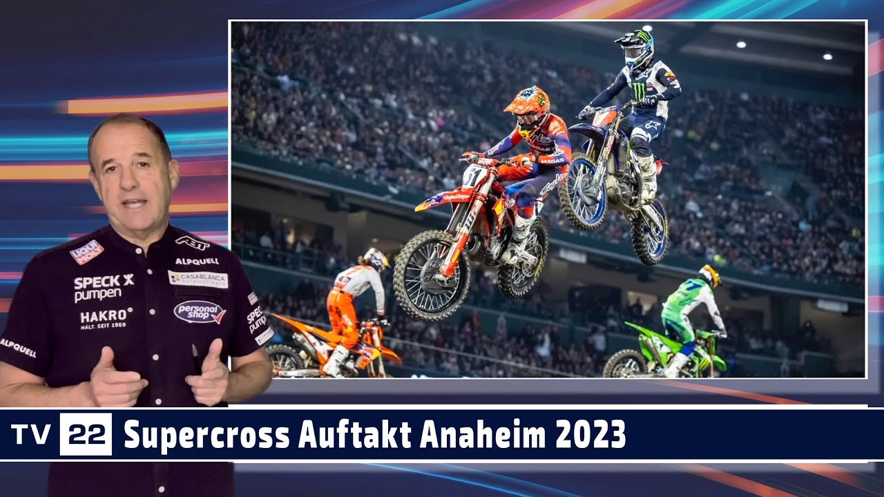 MOTOR TV22: Eli Tomac & Jett Lawrence holt sich Sieg beim Supercross ...