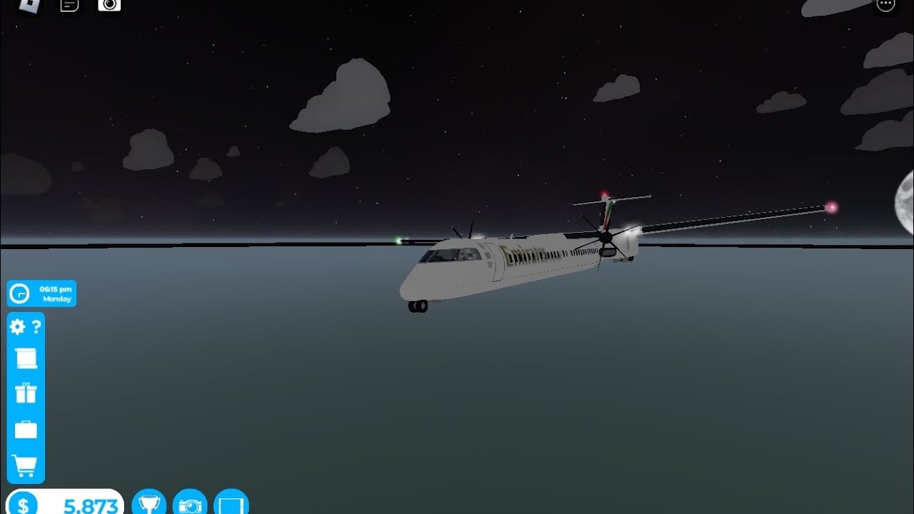 flying my q-400 dash 8 emirates in cabin crew flight simulator roblox # ...