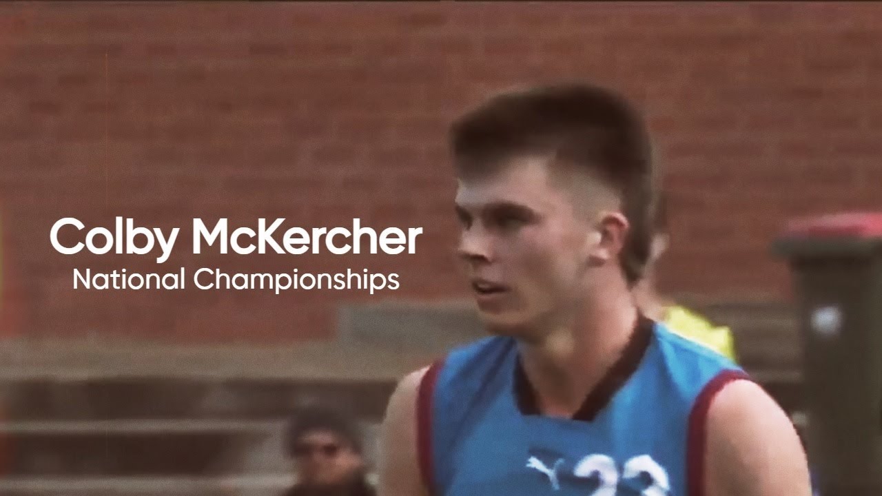 Colby McKercher - U18 Champs (Allies v WA) - YouTube