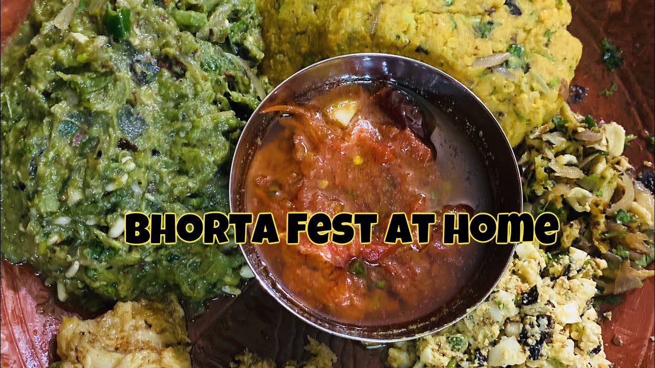 Bhorta Fest at home. - YouTube