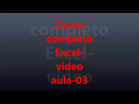 Como abrir arquivo xls no excel - video aula- 03 - YouTube