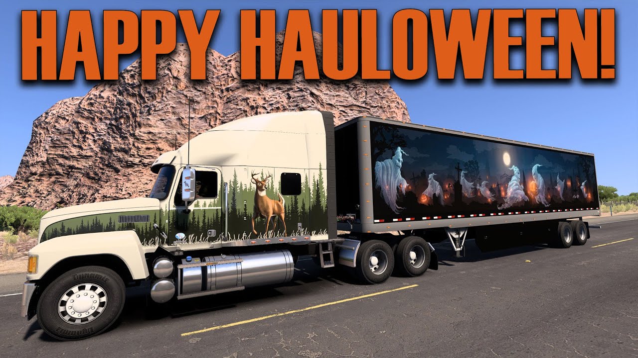 ATS | Happy Hauloween Event 2024 | American Truck Simulator | Episode ...