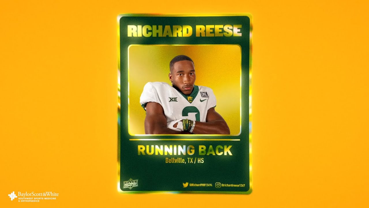 Baylor Football: Richard Reese Highlights - YouTube