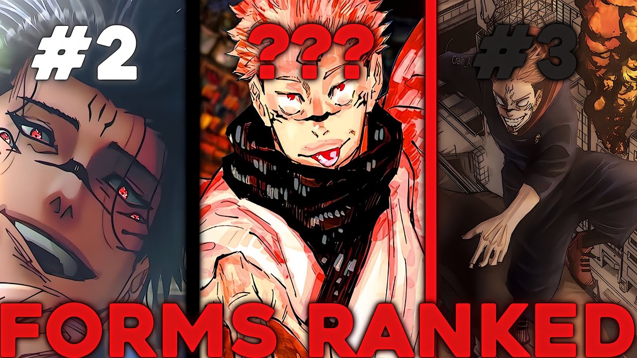 Sukuna's Forms Ranked Weakest To STRONGEST.... - YouTube