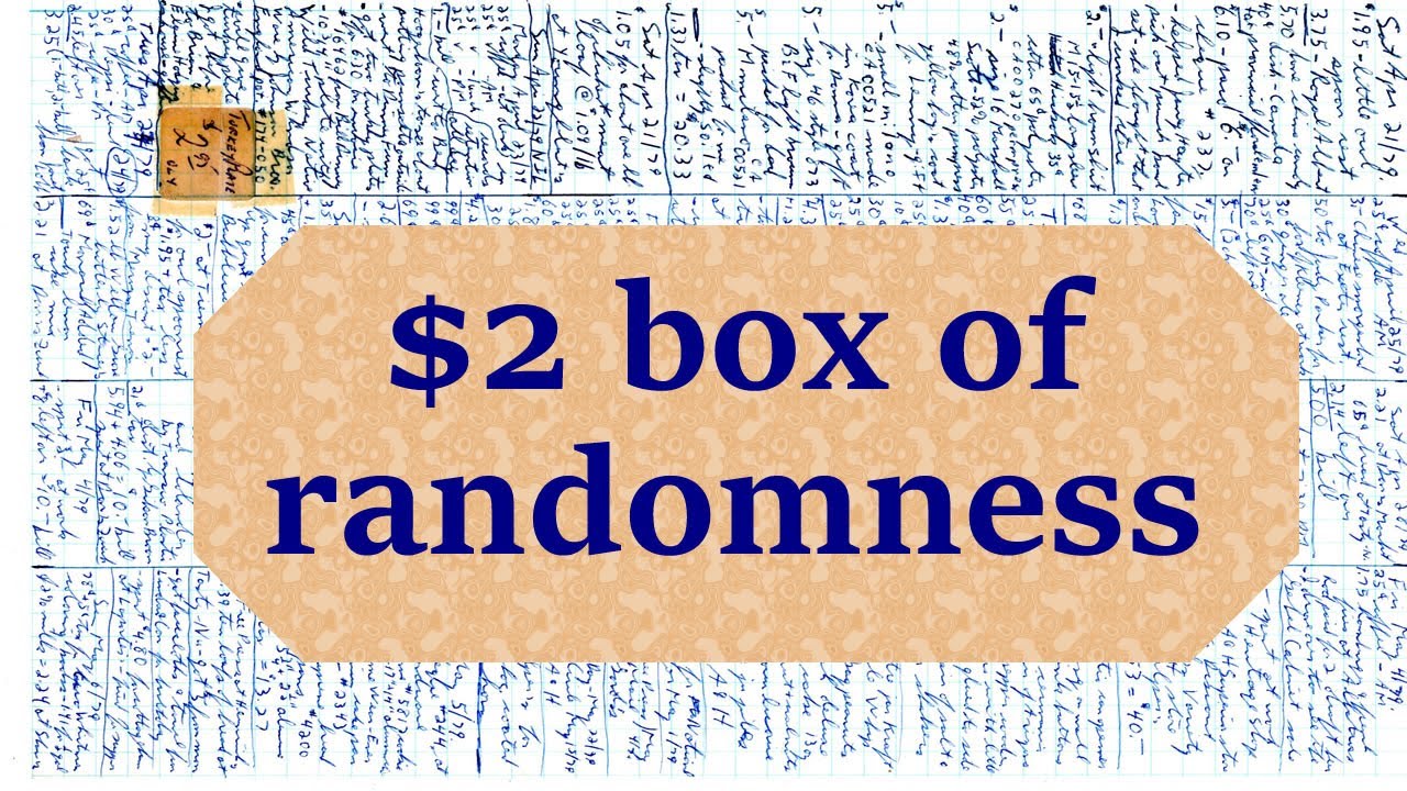 A Two Dollar Box of Random Personal Effects! - YouTube