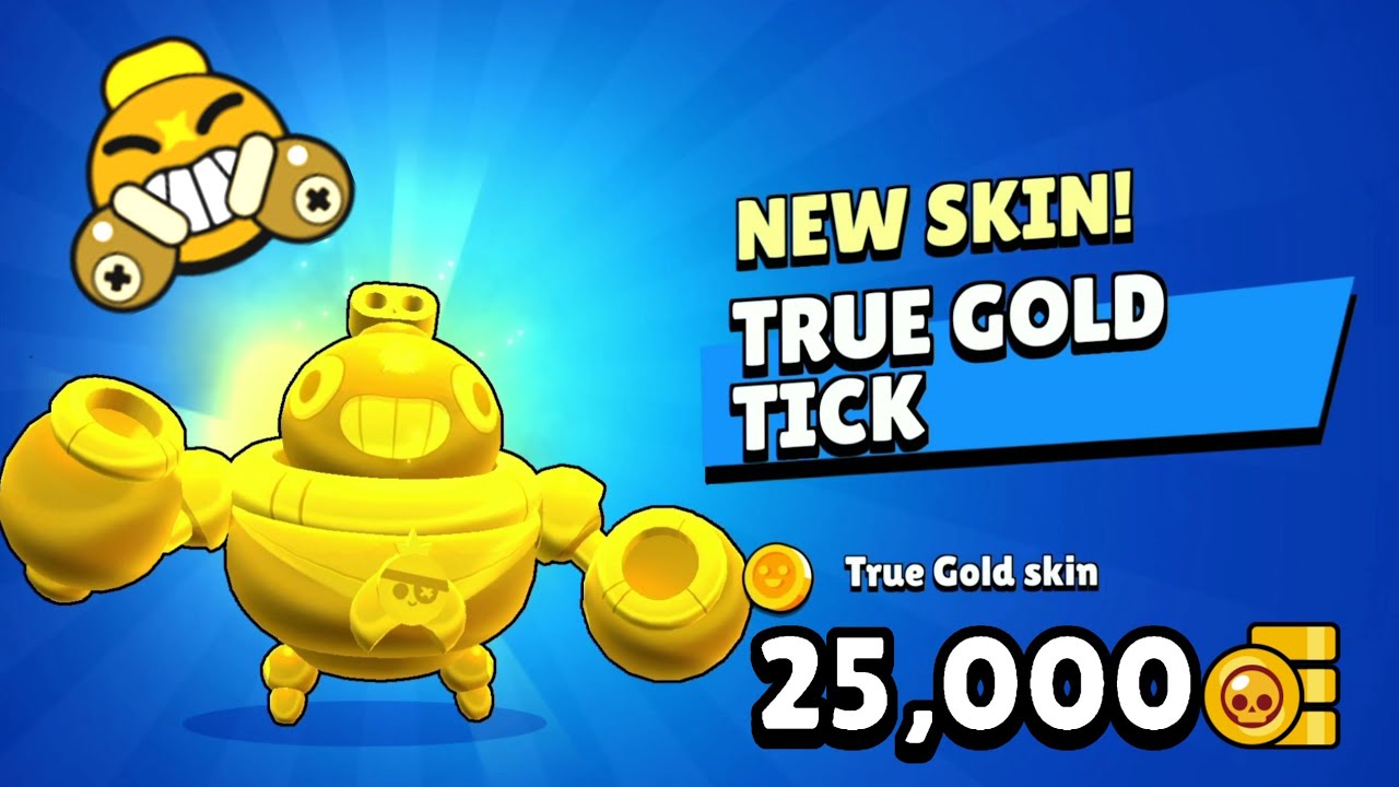 Buying True Gold Tick!!💴🤑 + Mini Game!!🎮🎯 - Brawl Stars - YouTube