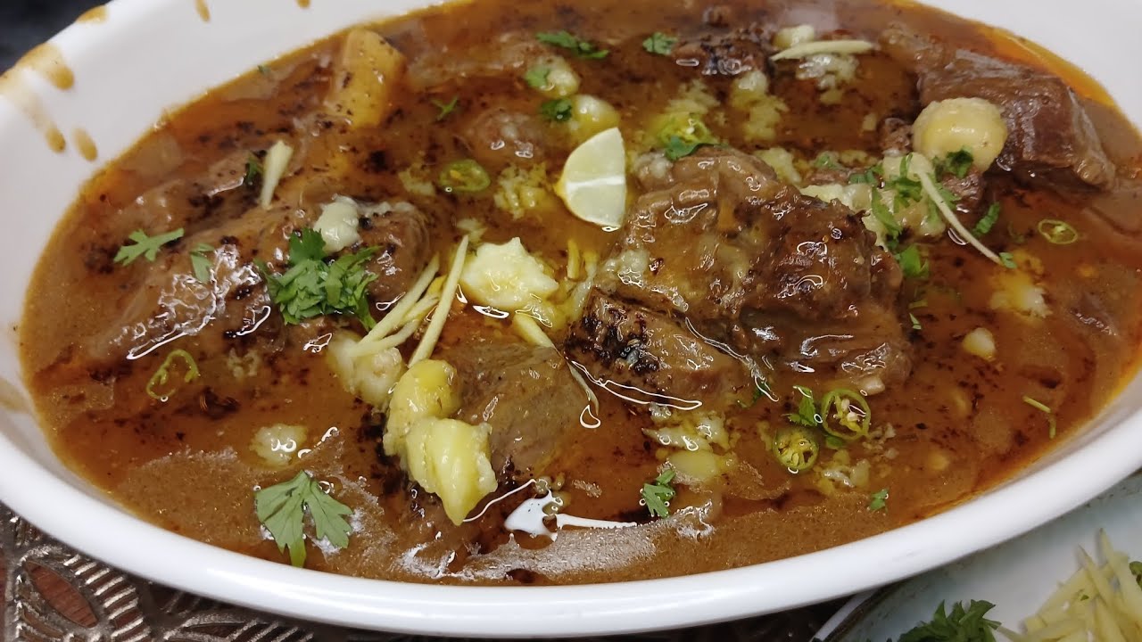 Mutton / Beef Nali Nihari Recipe | Easy Nali Nihari recipe with ...