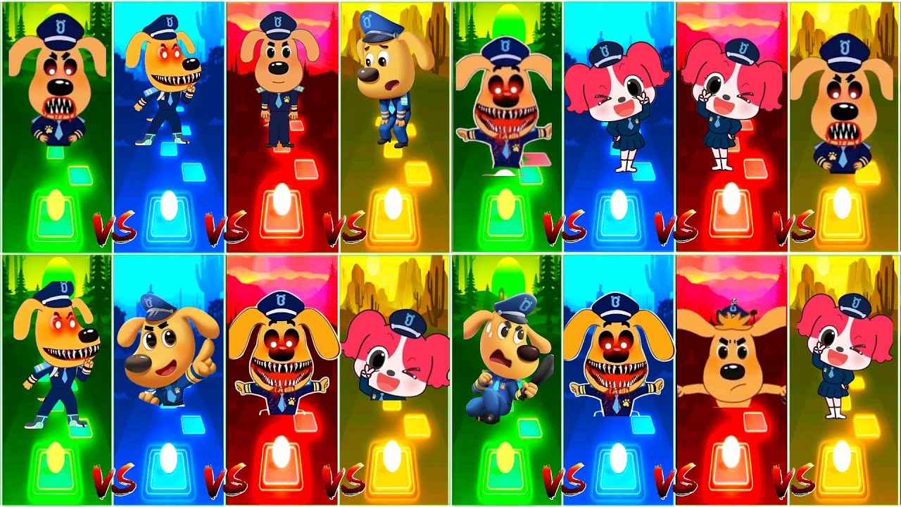 Sheriff Labrador Team 🆚️ Sheriff Labrador Exe Team. Who Is Best ...