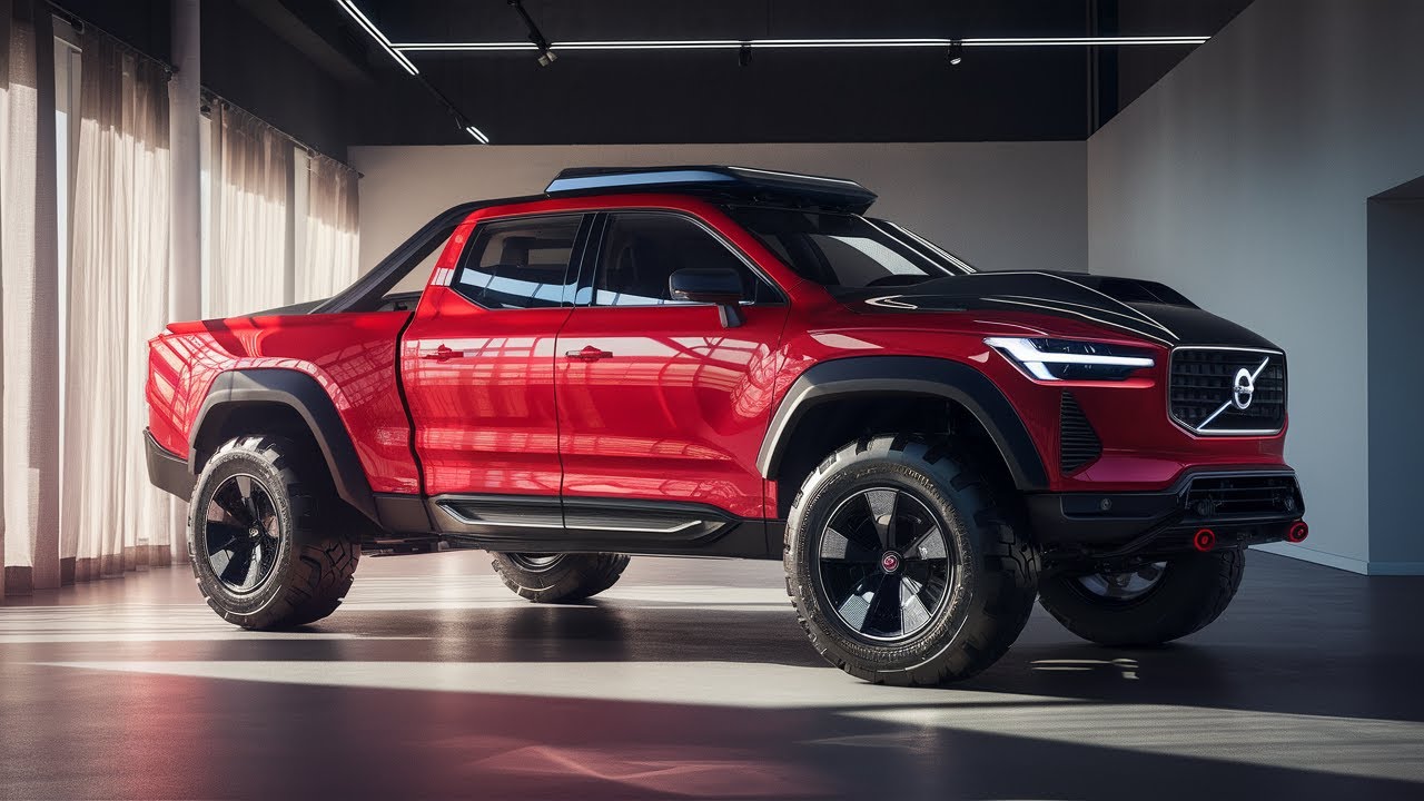2025 Volvo Pickup Unveiled - The Most Rugged Car! - YouTube
