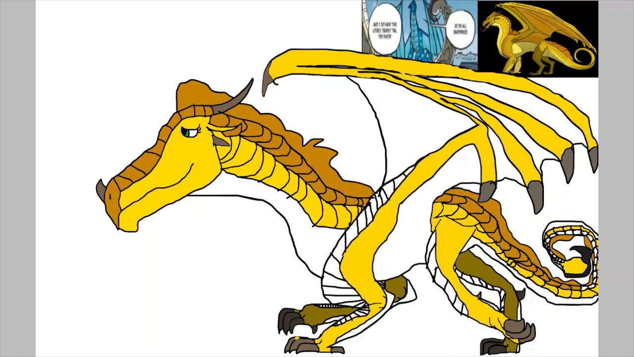 finishing a request art for freezeflame22. - YouTube