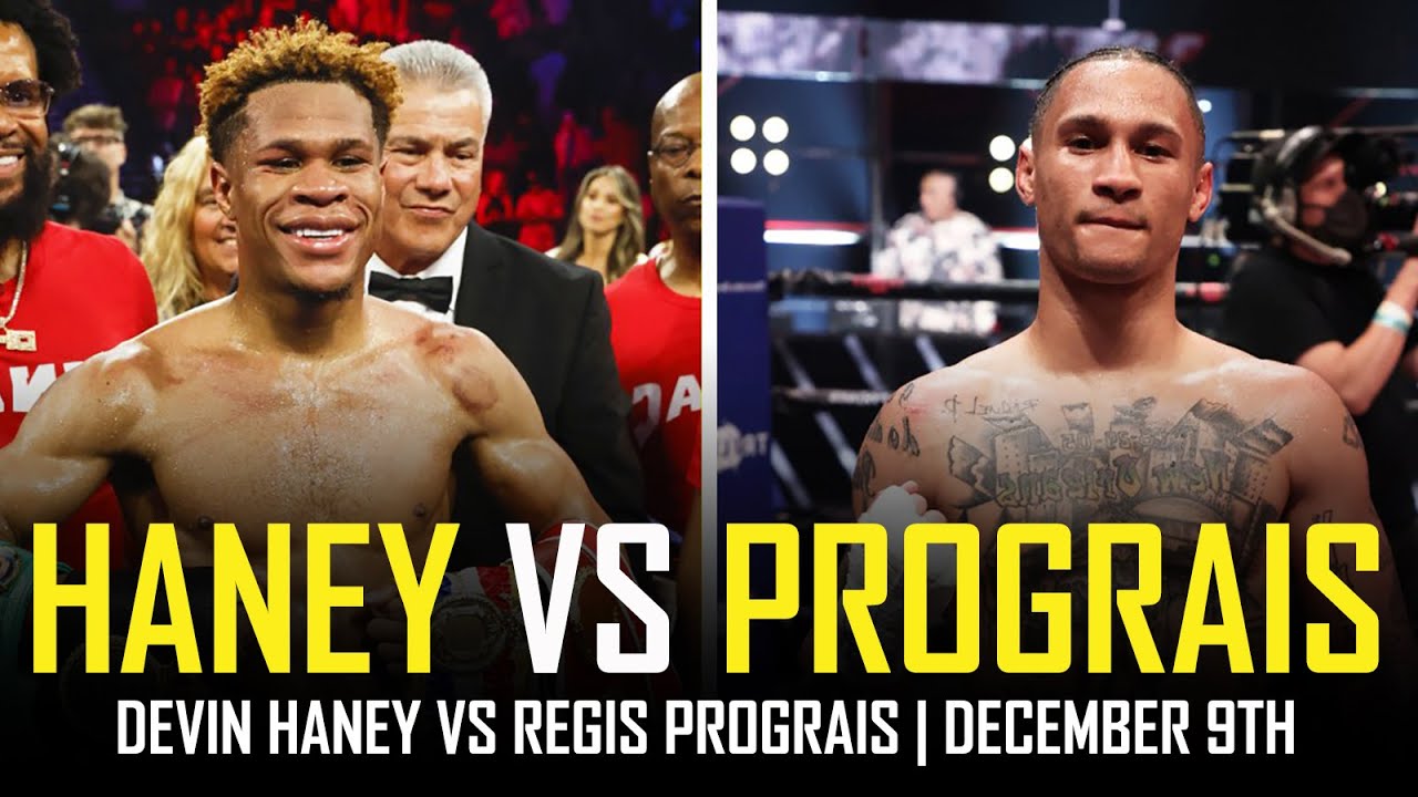 Devin Haney Vs Regis Prograis - SIGNED!!! December 9th!!! - YouTube