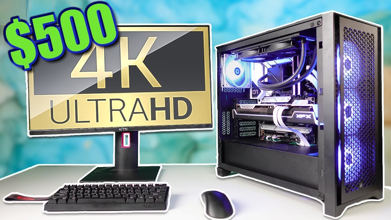 I Built The Best $500 Gaming PC on Youtube - YouTube
