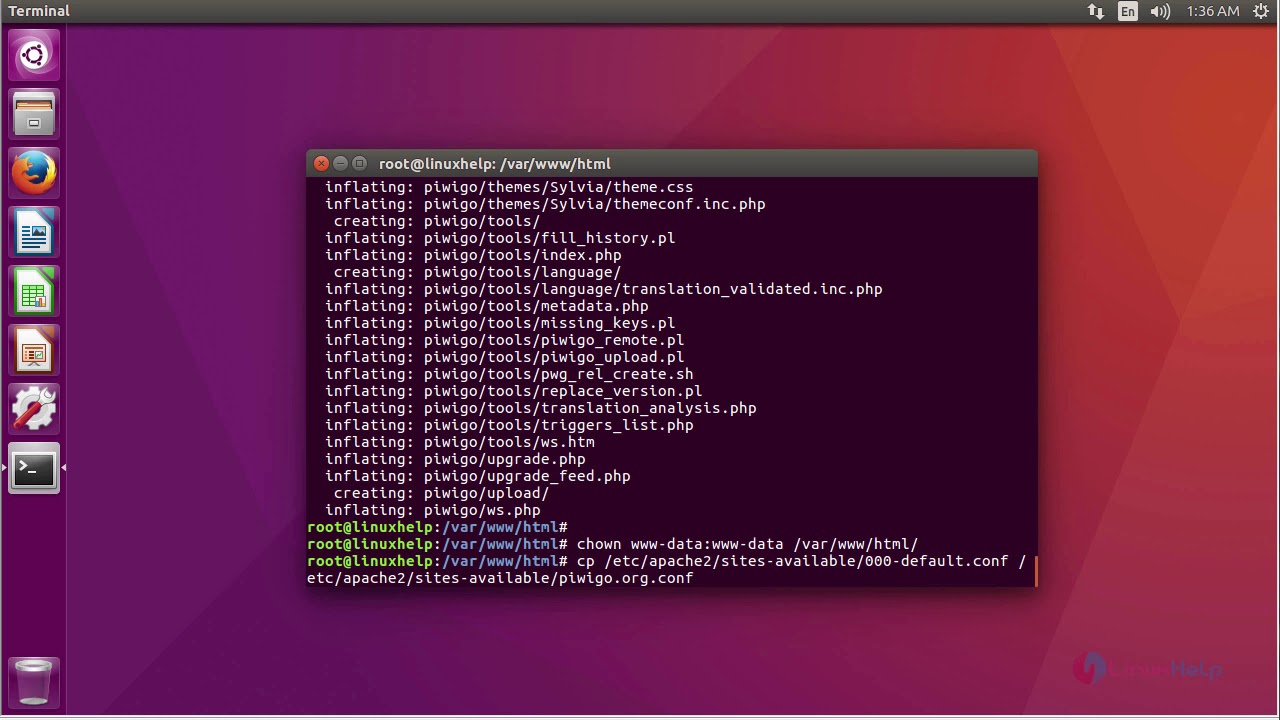 How to install Piwigo Photo Gallery on Ubuntu 16.04 - YouTube