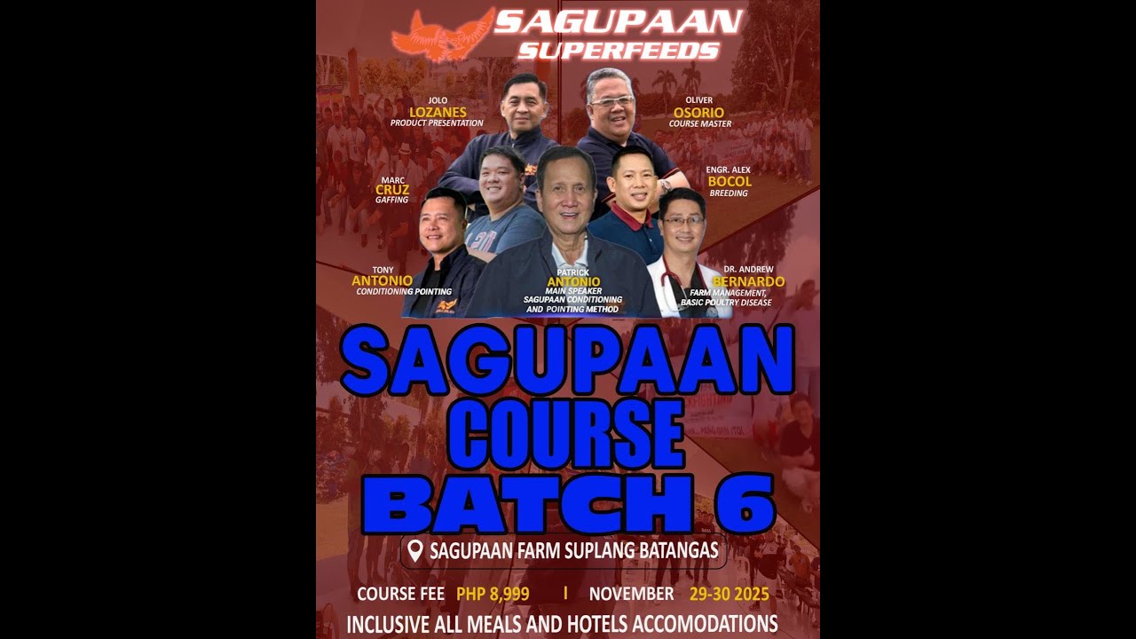 SAGUPAAN COURSE BATCH 6 ON NOVEMBER 29 AND 30 2025 - YouTube