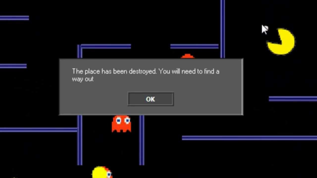 Pacman panic 1.3 game made using GAMEMAKER 8.1!! - YouTube