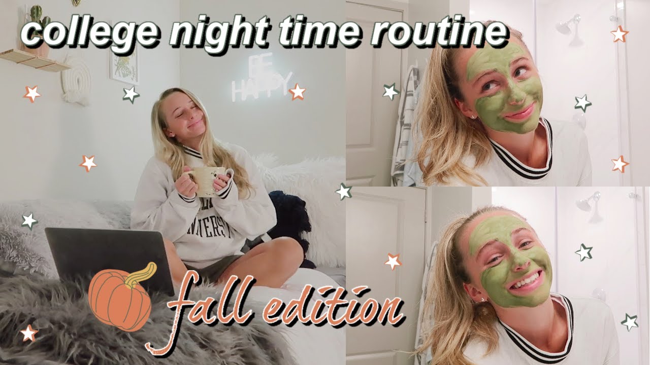 college night routine *fall 2025* - YouTube