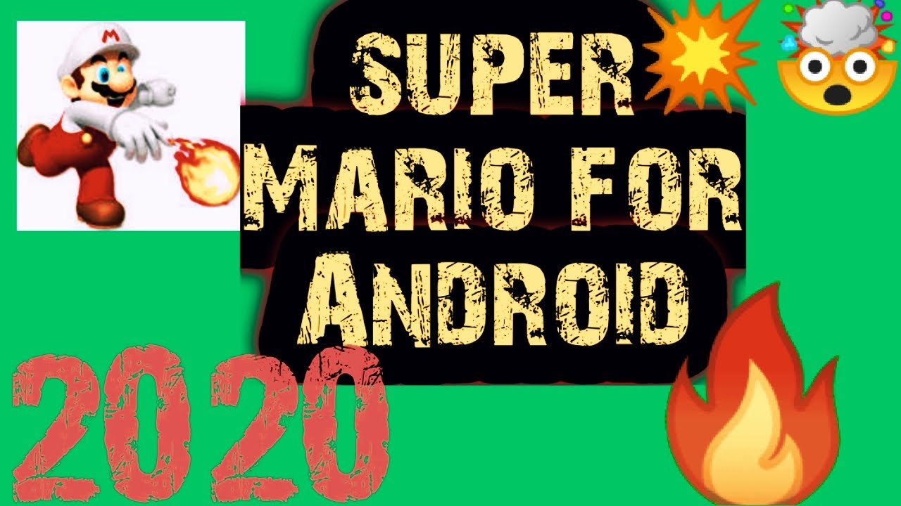 Super Mario 2020 for android 🤯most addictive game🔥💥💥🤯 - YouTube