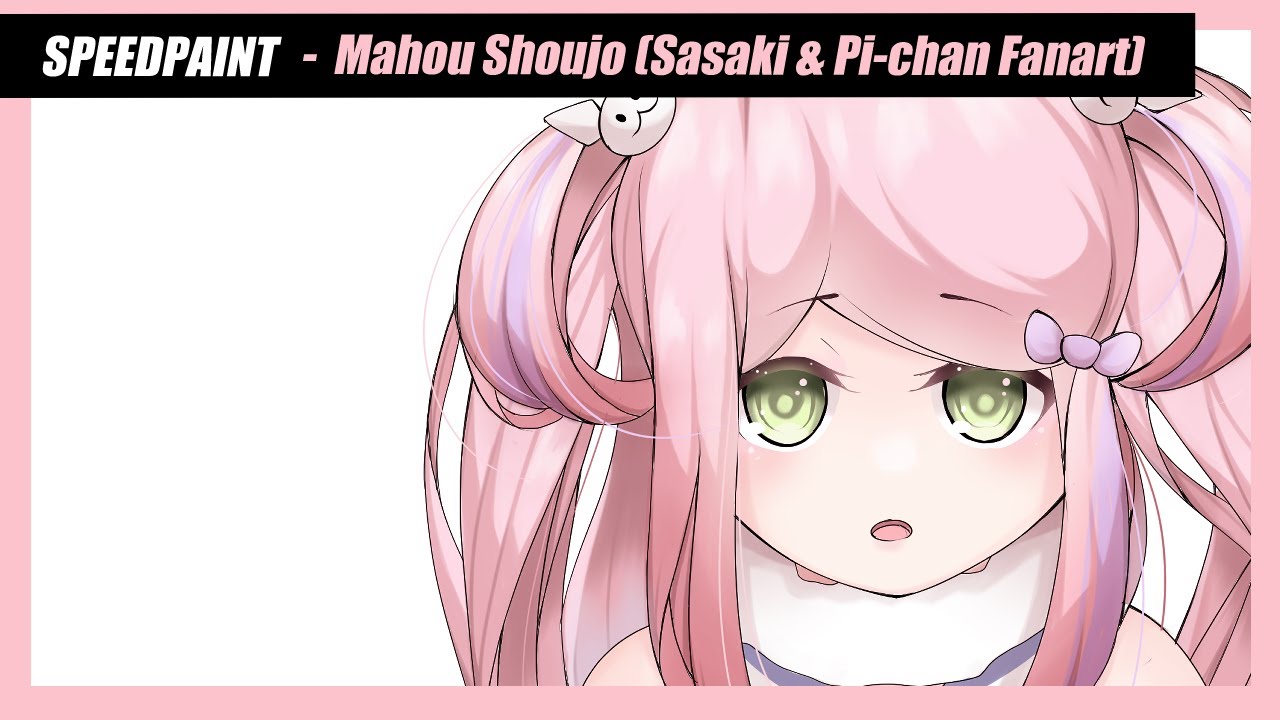 Speedpaint: Sasaki & Pi-chan Fanart - Mahou Shojou - Clip Studio Paint ...