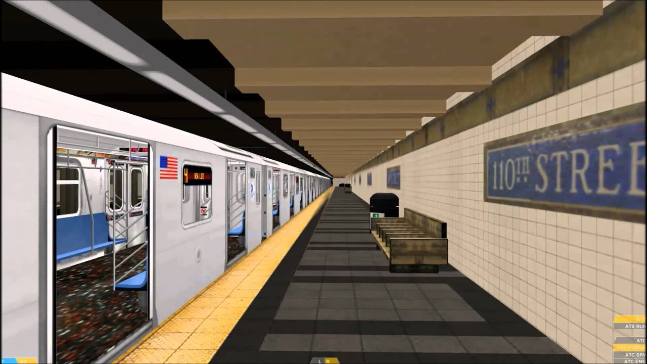 OpenBVE R142 | 4 | 110th St - YouTube