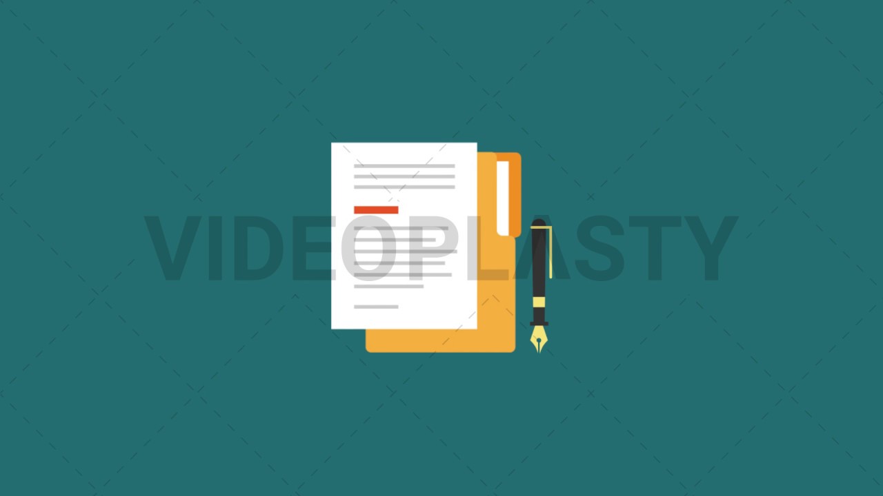 Contract Icon Animation [MOV & GIF] - YouTube