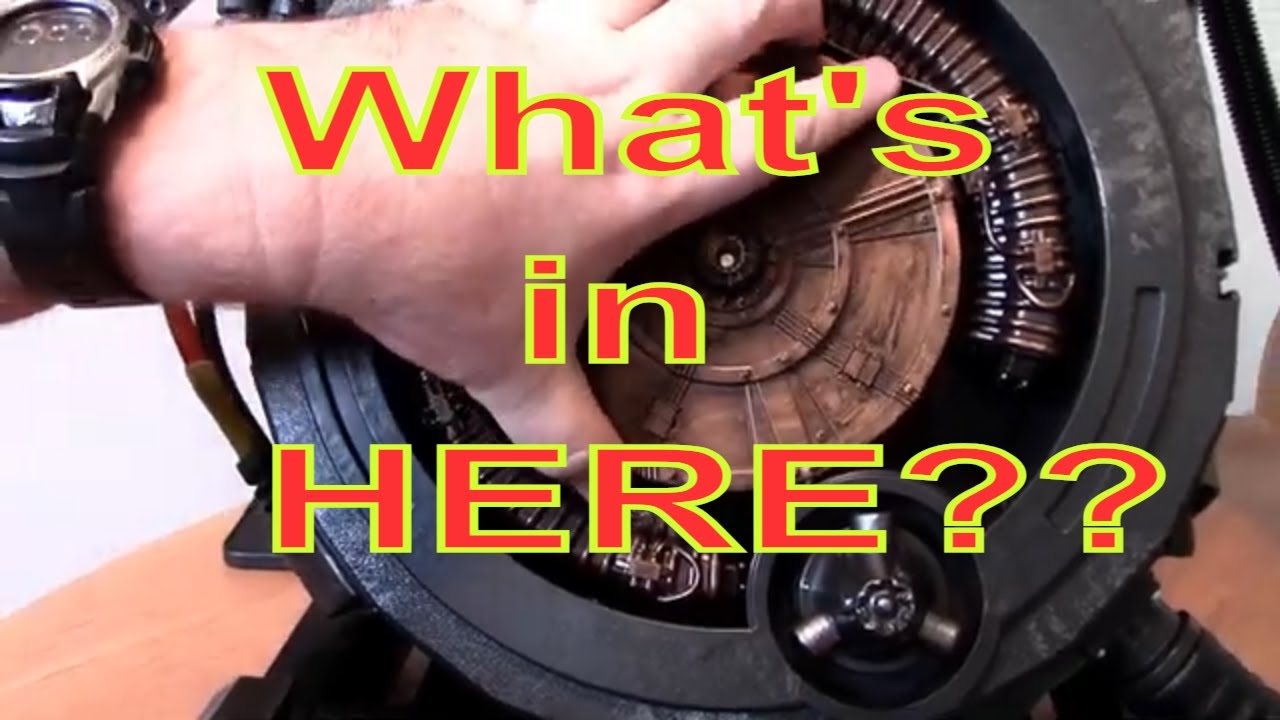 Look INSIDE my Proton Pack Reactor! Ghostbusters HASLAB - YouTube