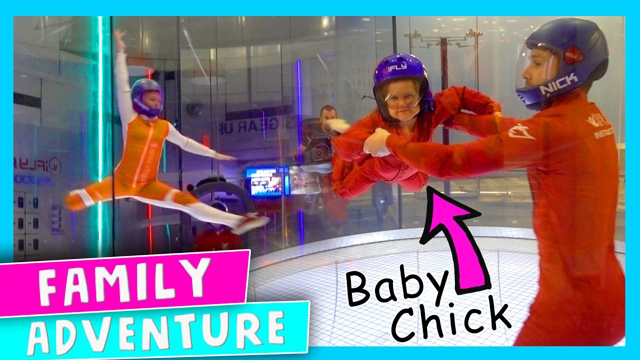 🌪 😱 Epic Indoor Skydiving Family Adventure 🌬😃 4 Year Old Learning How ...