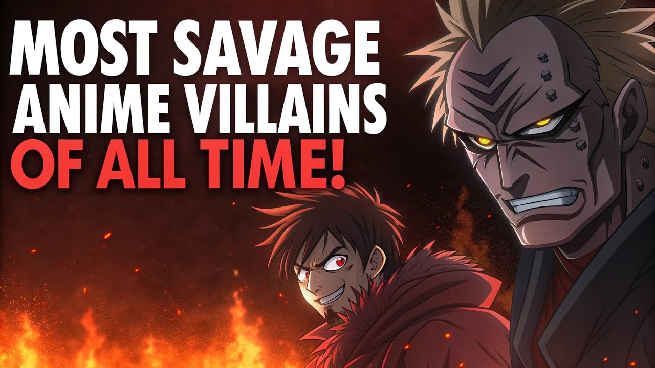 Most Savage Anime Villains Jo Hero Se Zyada Dangerous The! 😈🔥 | Top 5 ...