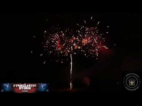 Pyroclastic Storm Compound Firework From Prestigious Pyrotechnics - YouTube