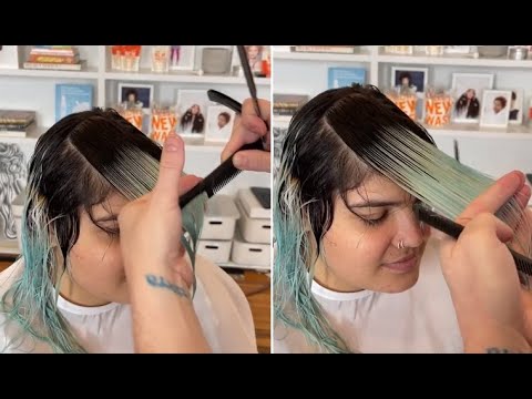 Creative Razor Haircut & Hairstyles Tutorial for women | Razor Cutting ...