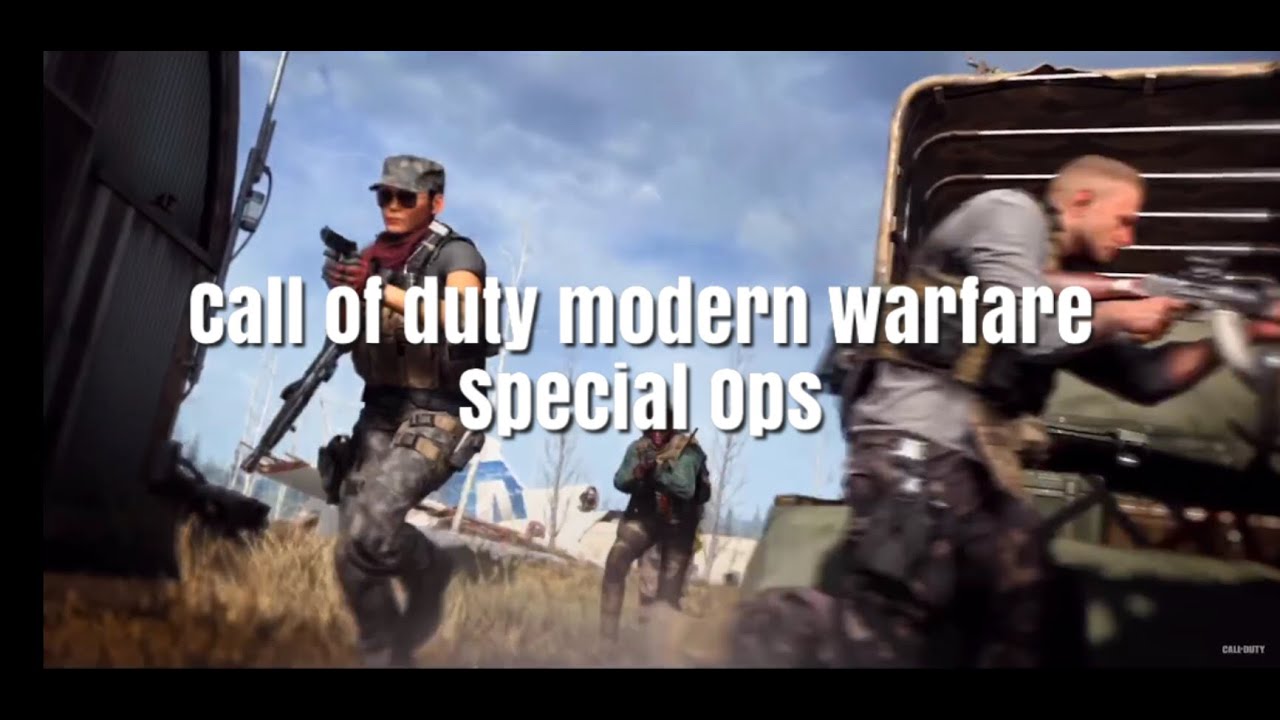 New! Call Of Duty Modern Warfare “Spec Ops” trailer . - YouTube