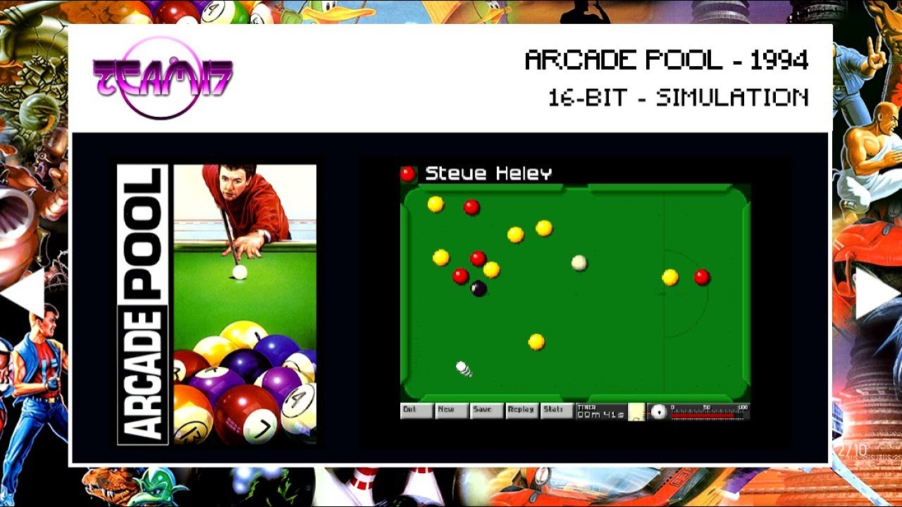 Arcade Pool | Team 17 Collection 1 | Game 2 of 10 | Evercade Handheld ...