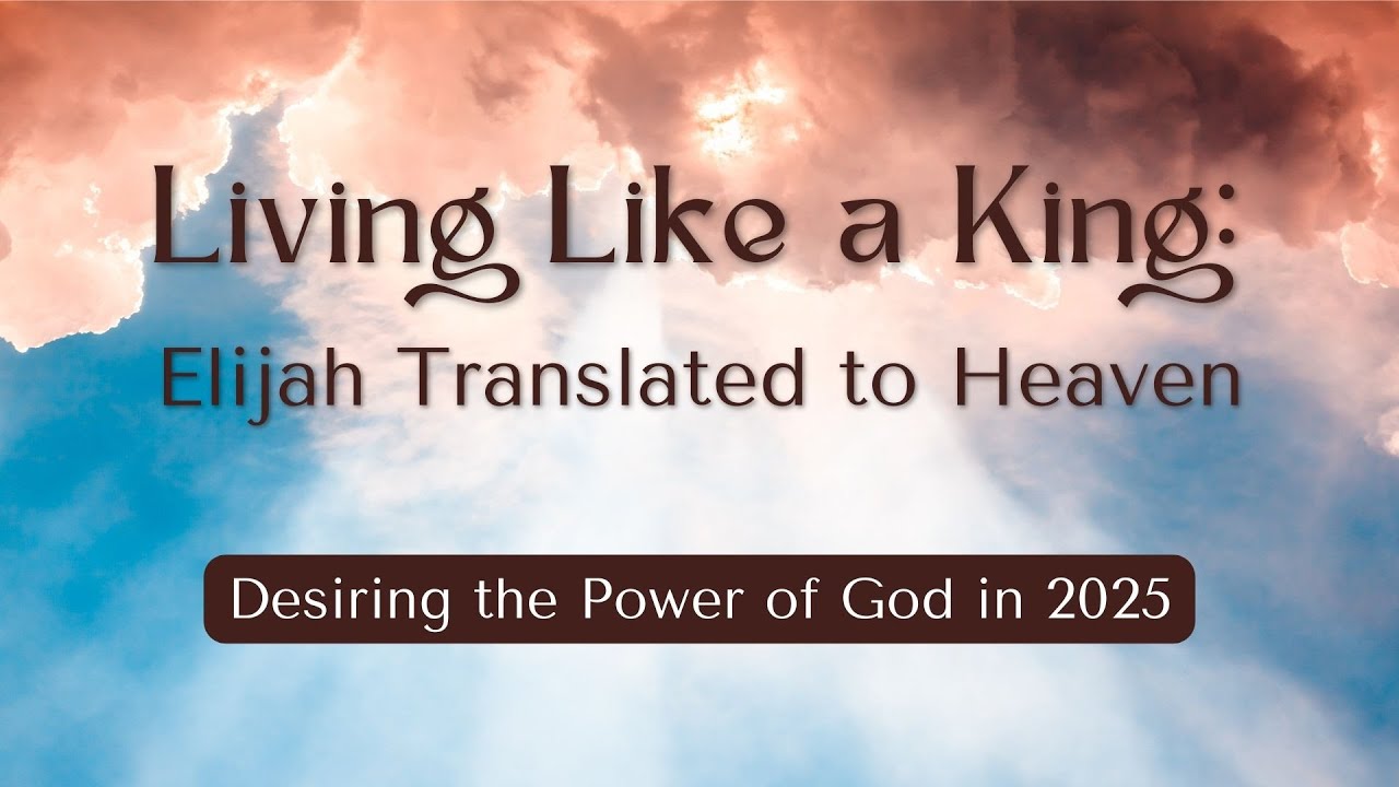 Living Like a King: Elijah's Translation to Heaven - YouTube