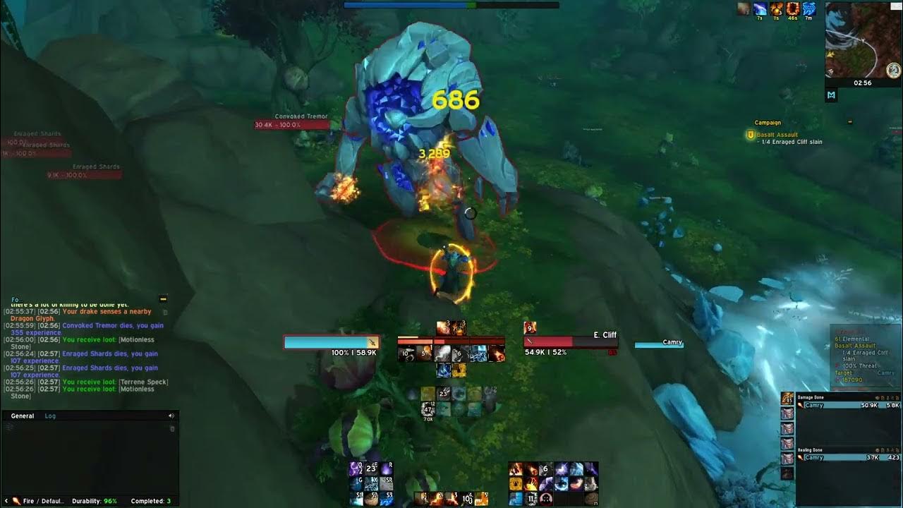 Basalt Assault 66118 - World of Warcraft quest [Dragonflights] - YouTube