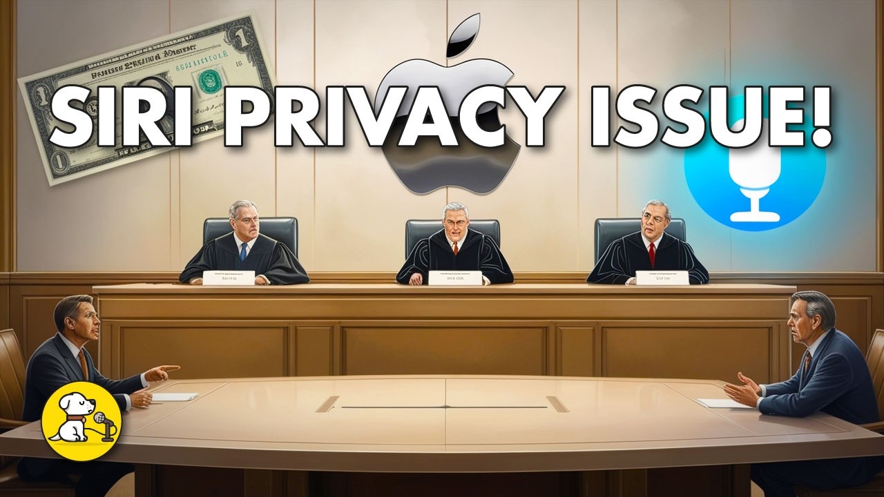 Apple Agrees to $95 Million Settlement in Siri Privacy Lawsuit! - YouTube