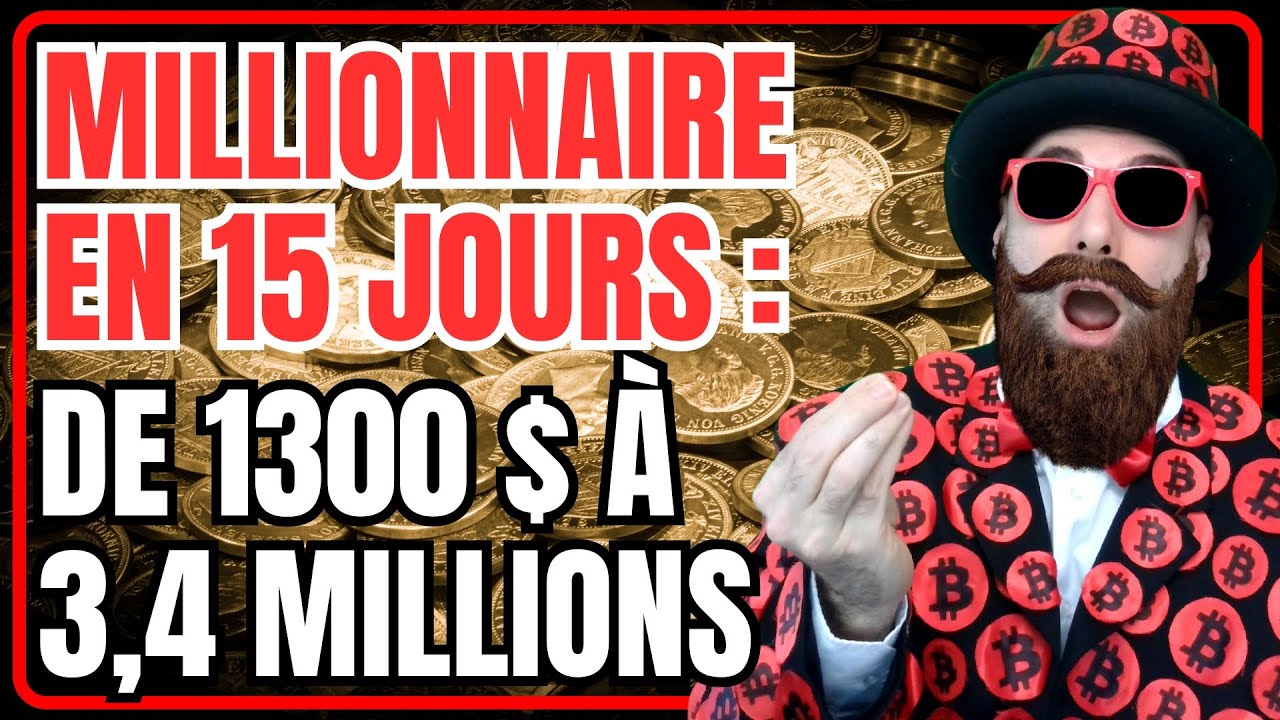 🚨INVESTISSEMENT FOU : il devient multi-millionnaire en 15 jours ? Voici comment il a fait ! 💸 ...